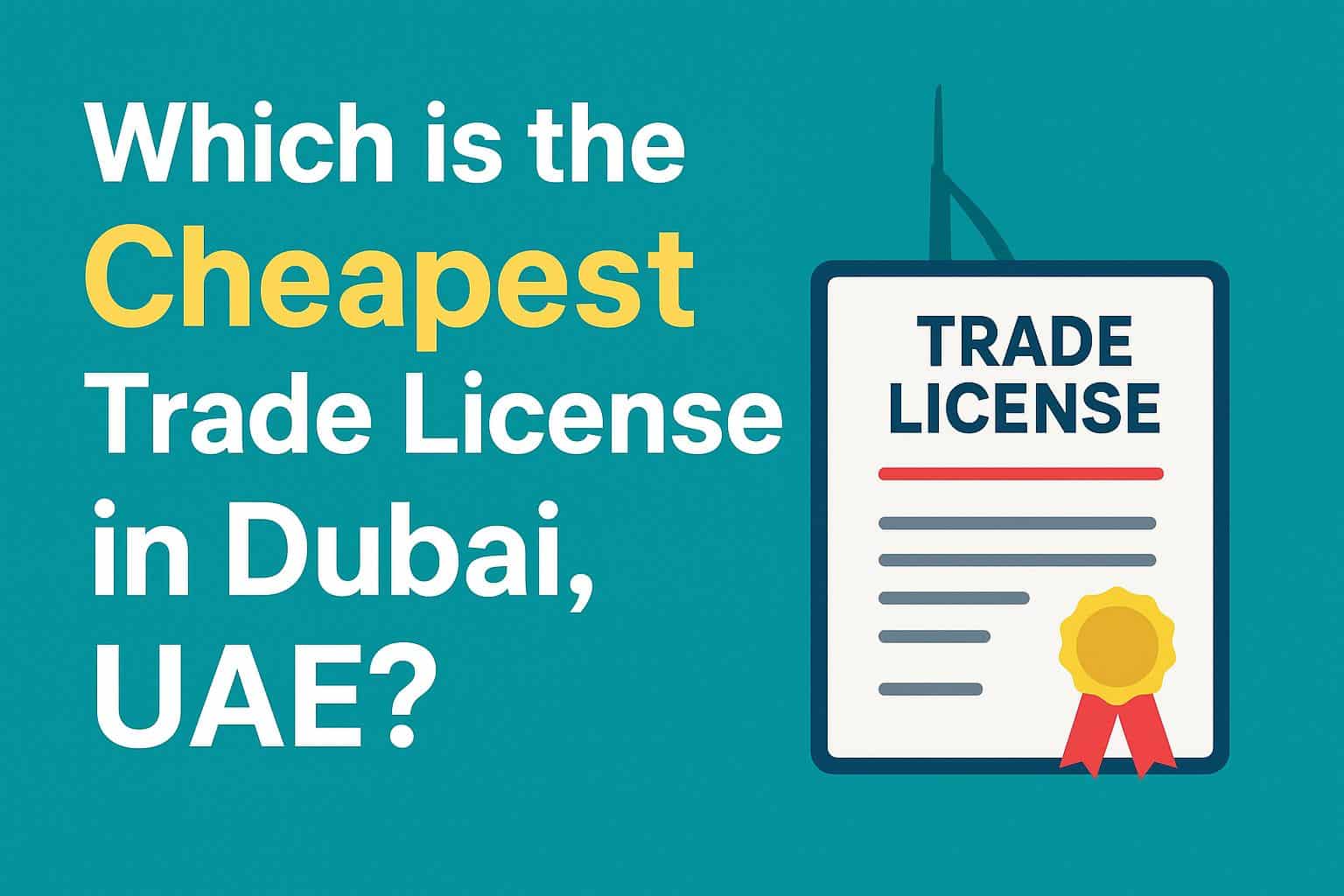 Cheapest Trade License in Dubai UAE | 2025 Guide